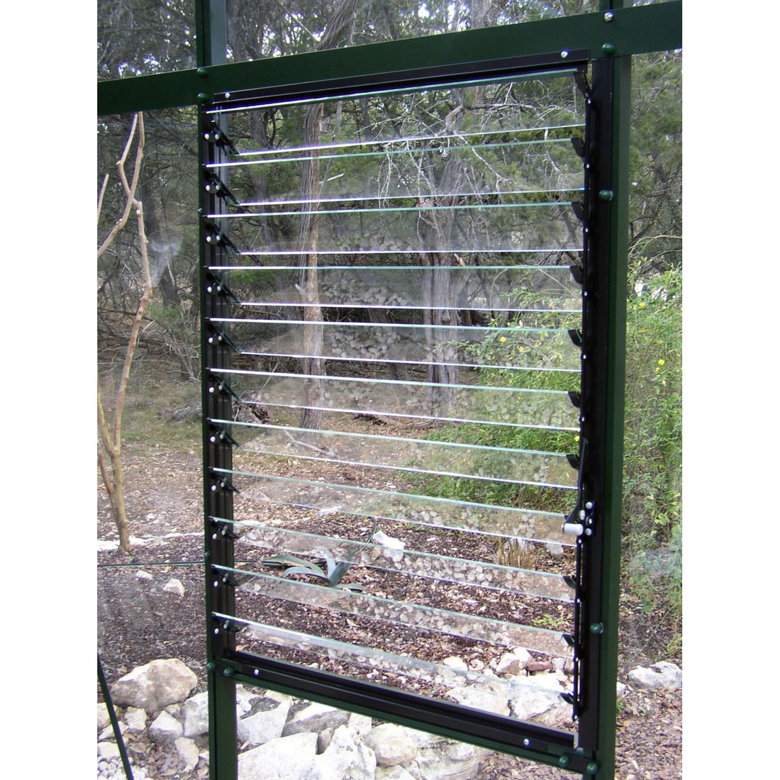 Janssens | Modern Pent Roof Glass Greenhouse Kit With 4mm Tempered Gla ...