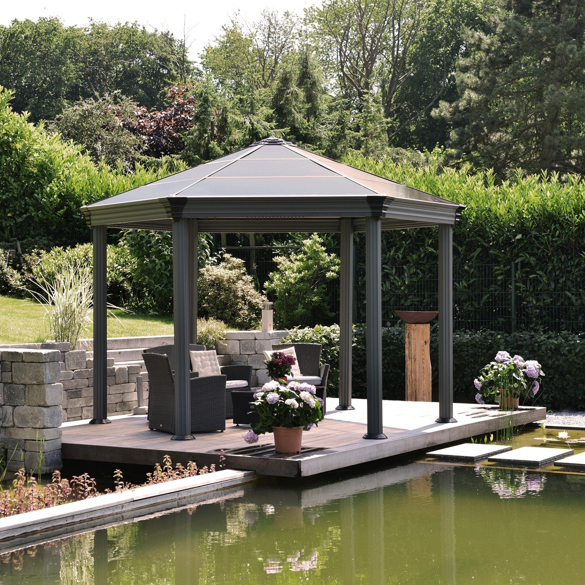 Palram - Canopia | 12x14 ft Roma Garden Gazebo – MyGreenhouseStore.com