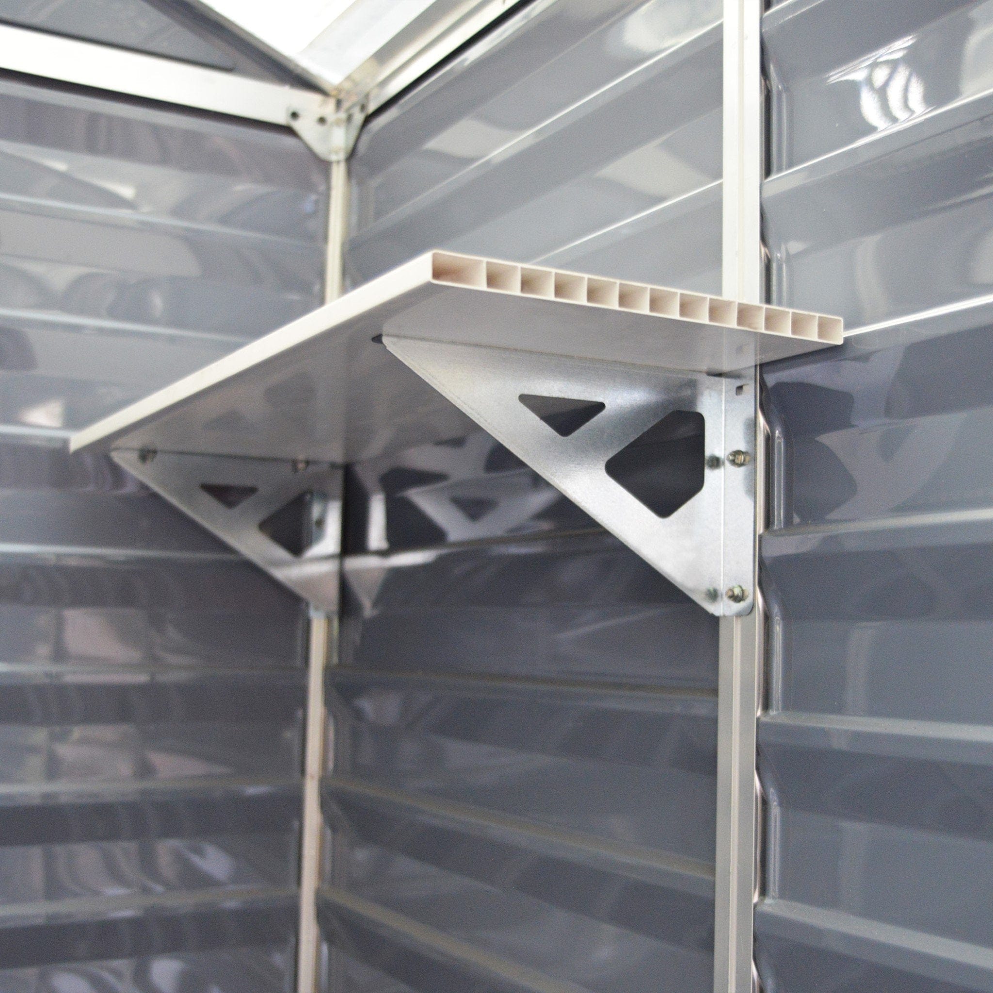 Palram - Canopia | SkyLight Storage Shed Shelf – MyGreenhouseStore.com