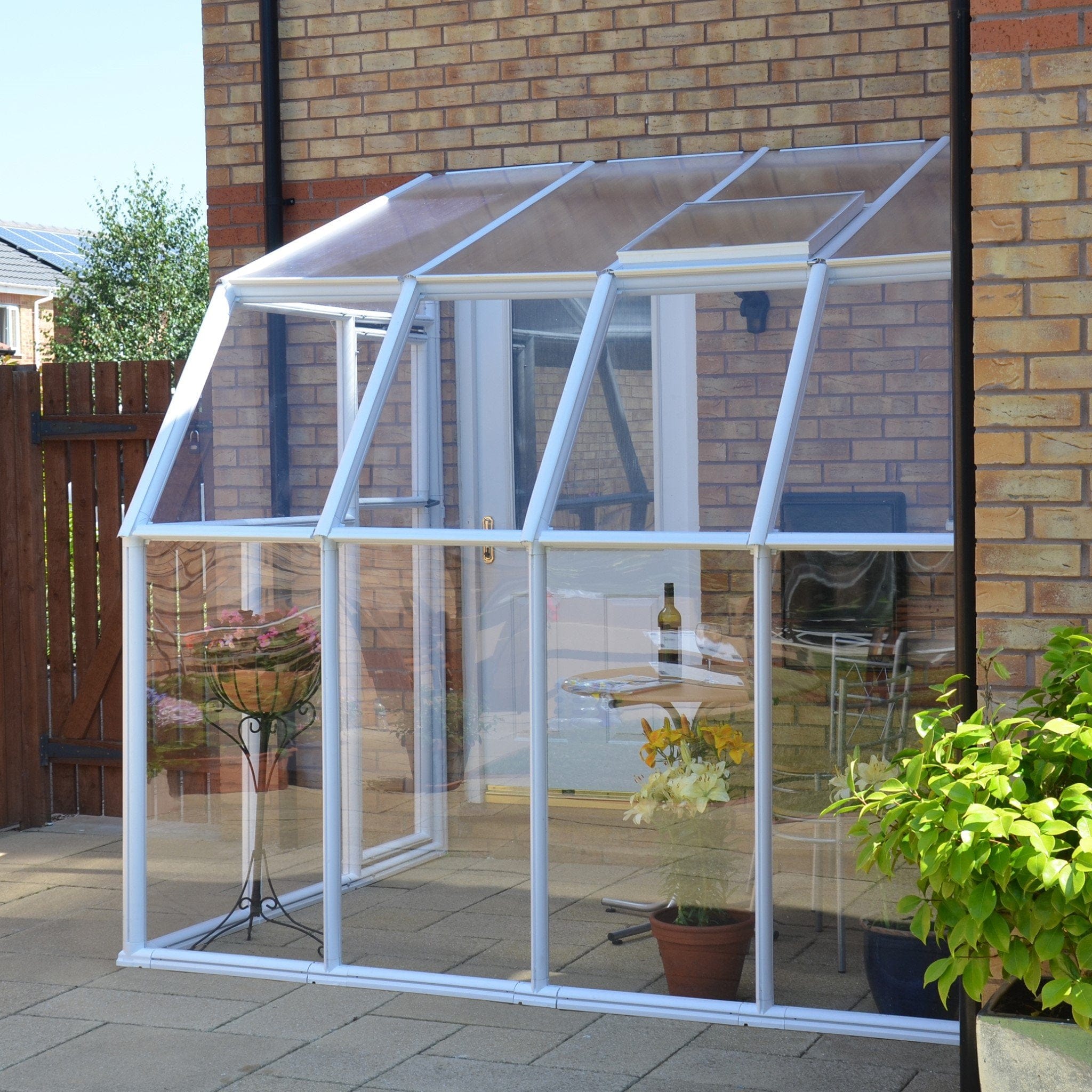 Palram - Canopia | Sun Room Six Sunroom Enclosure, Lean To Greenhouse ...