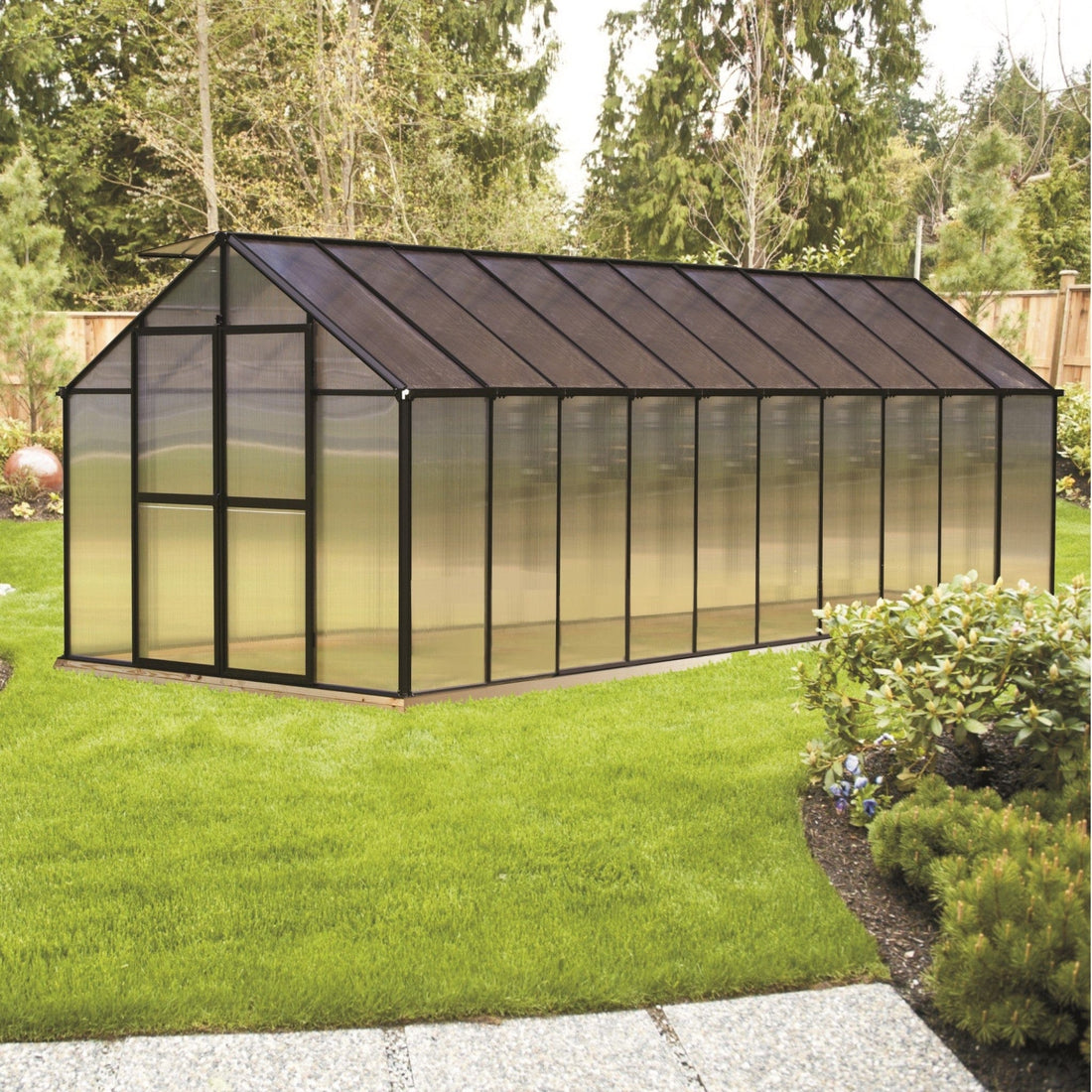 Riverstone | MONT Standard Greenhouse Kit With 8mm Twin-wall Polycarbo ...